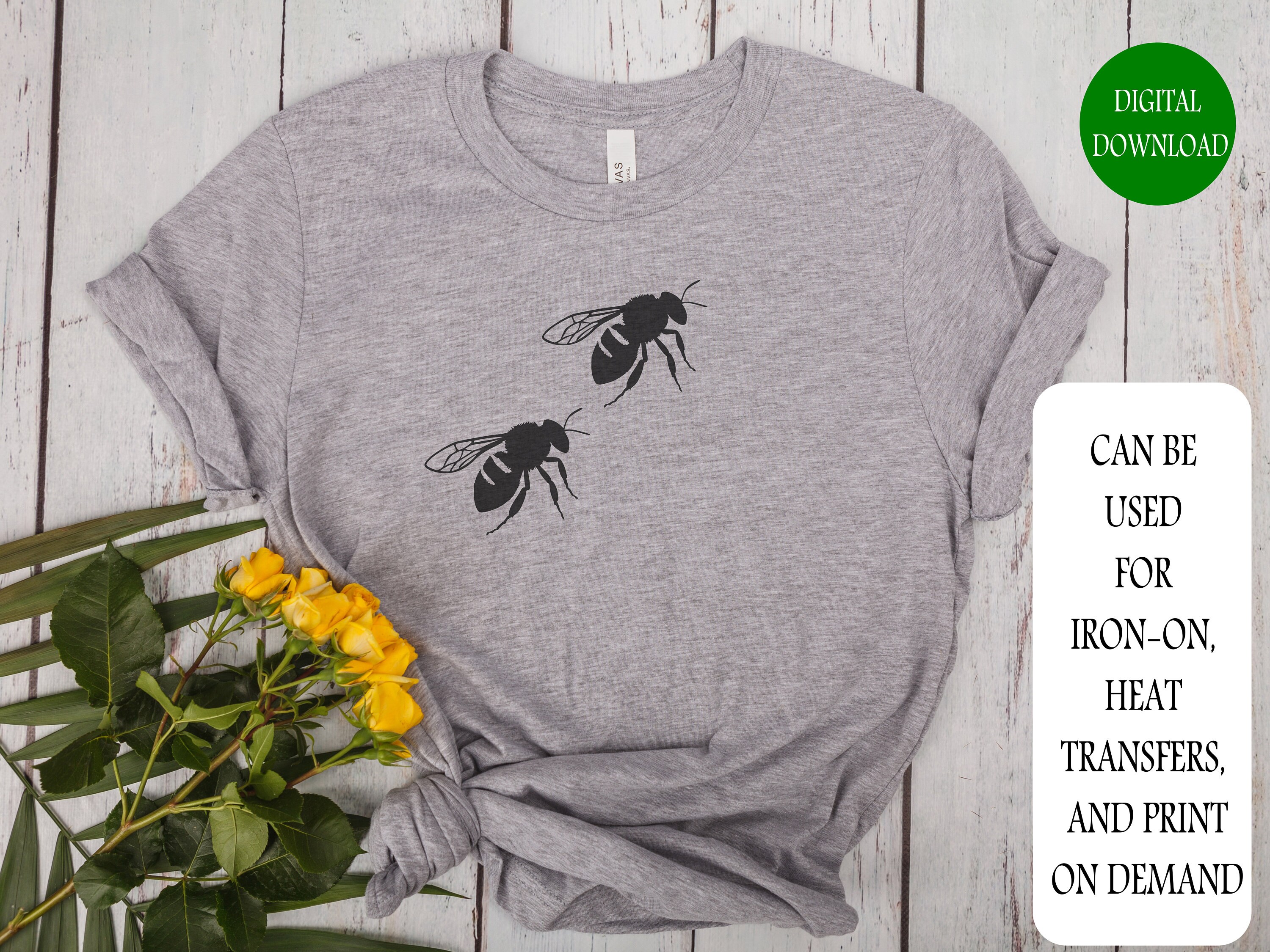 Bee Silhouette Svg, Honey Bee Clipart, Bumble Bee Pdf, Save the Bees File for Cricut, Bee Kind ...