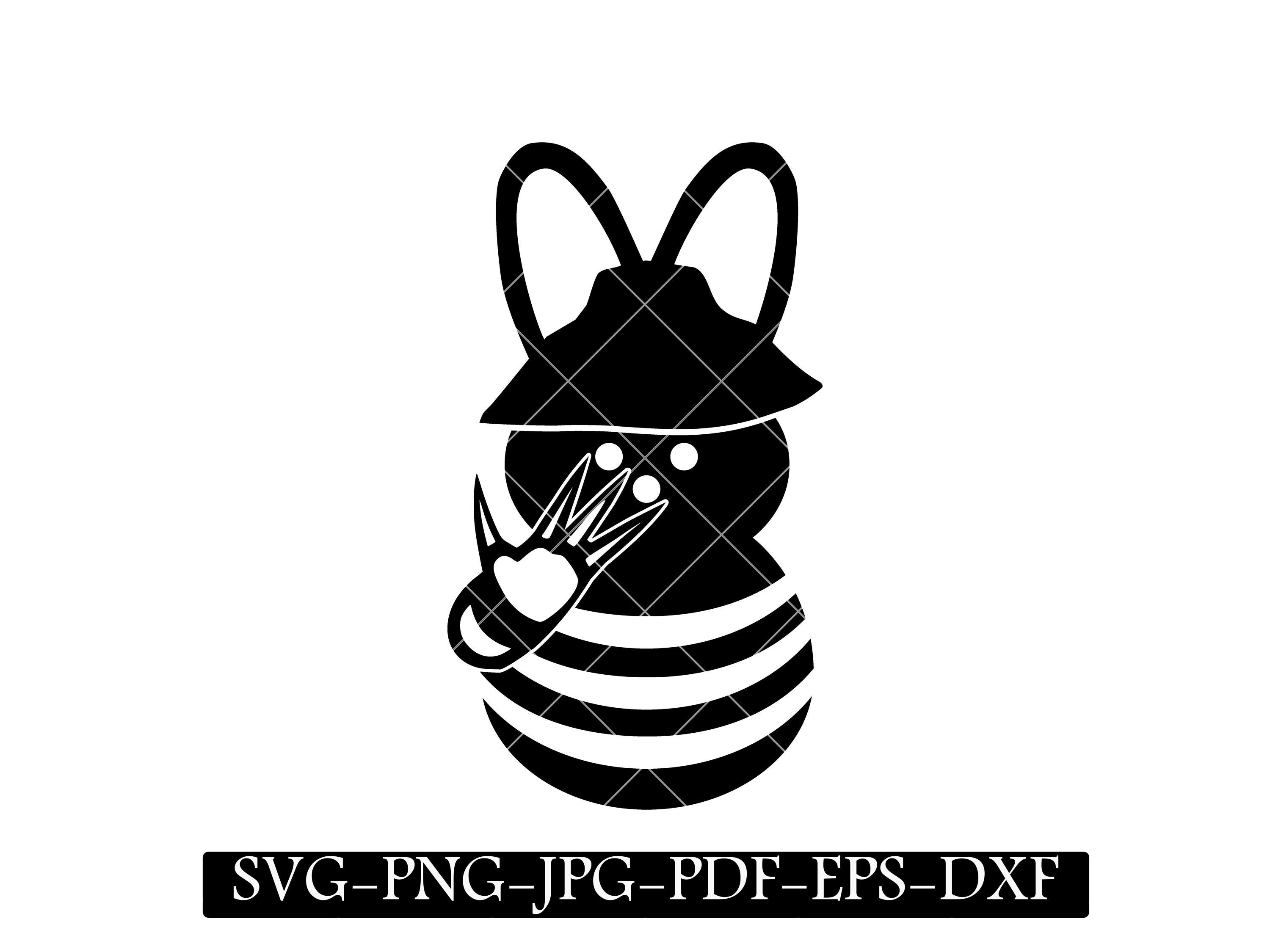 Easter Horror Peeps SVG Digital Download, Easterween Pdfs, Scary Peeps ...