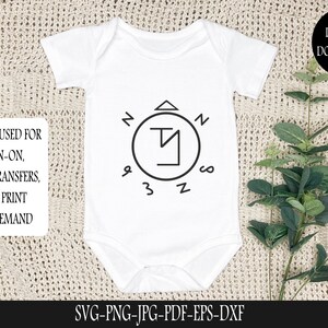 Angel Banishing Symbol SVG, Angel Ward DIY Decal, Supernatural Symbol ...