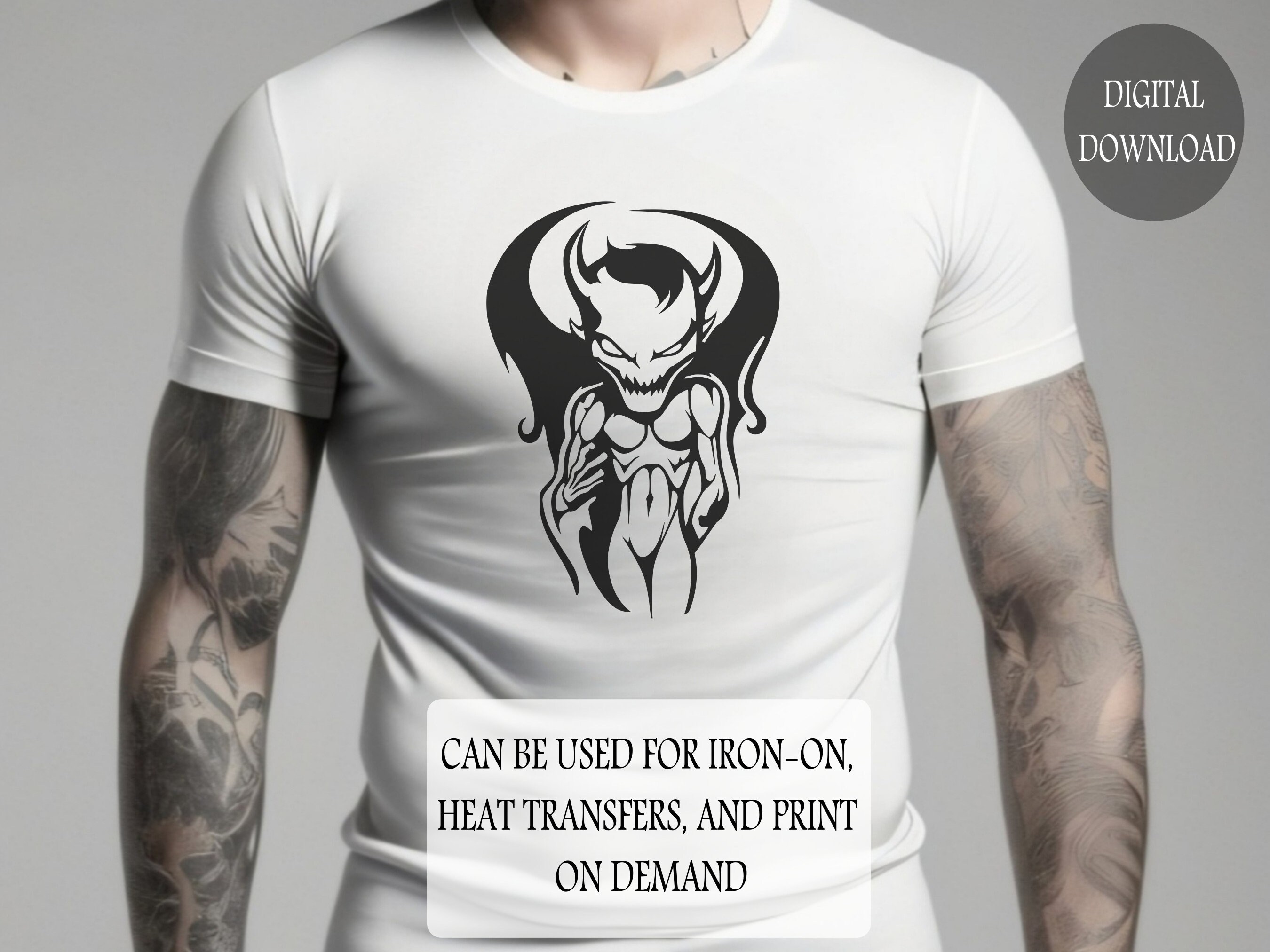 Demon Svg, DIY Devil Graphic, Devilish Art, Edgy Crafting, Cheeky Satan ...