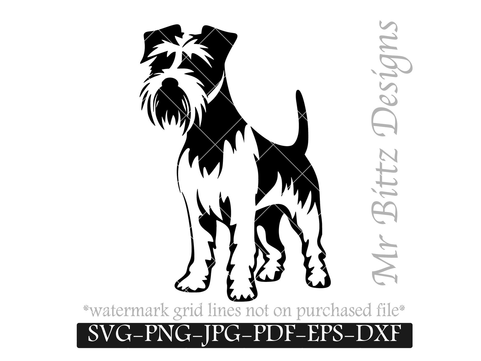 Terrier SVG Digital Download, Cute Dog Image, Terrier Lover, DIY Decal ...