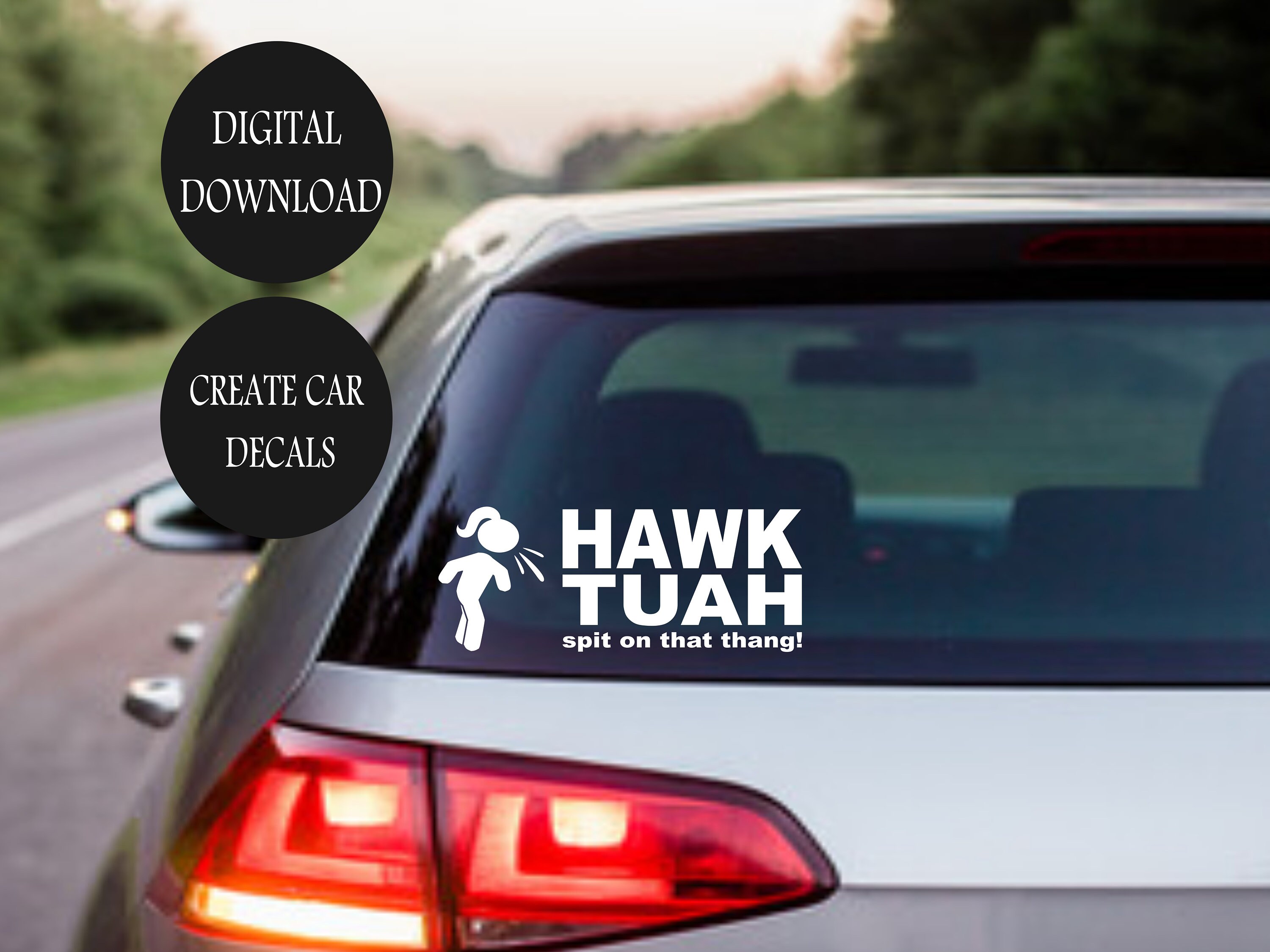 Hawk Tuah SVG Spit on That Thang SVG, Tik Tik Meme Digital Download ...