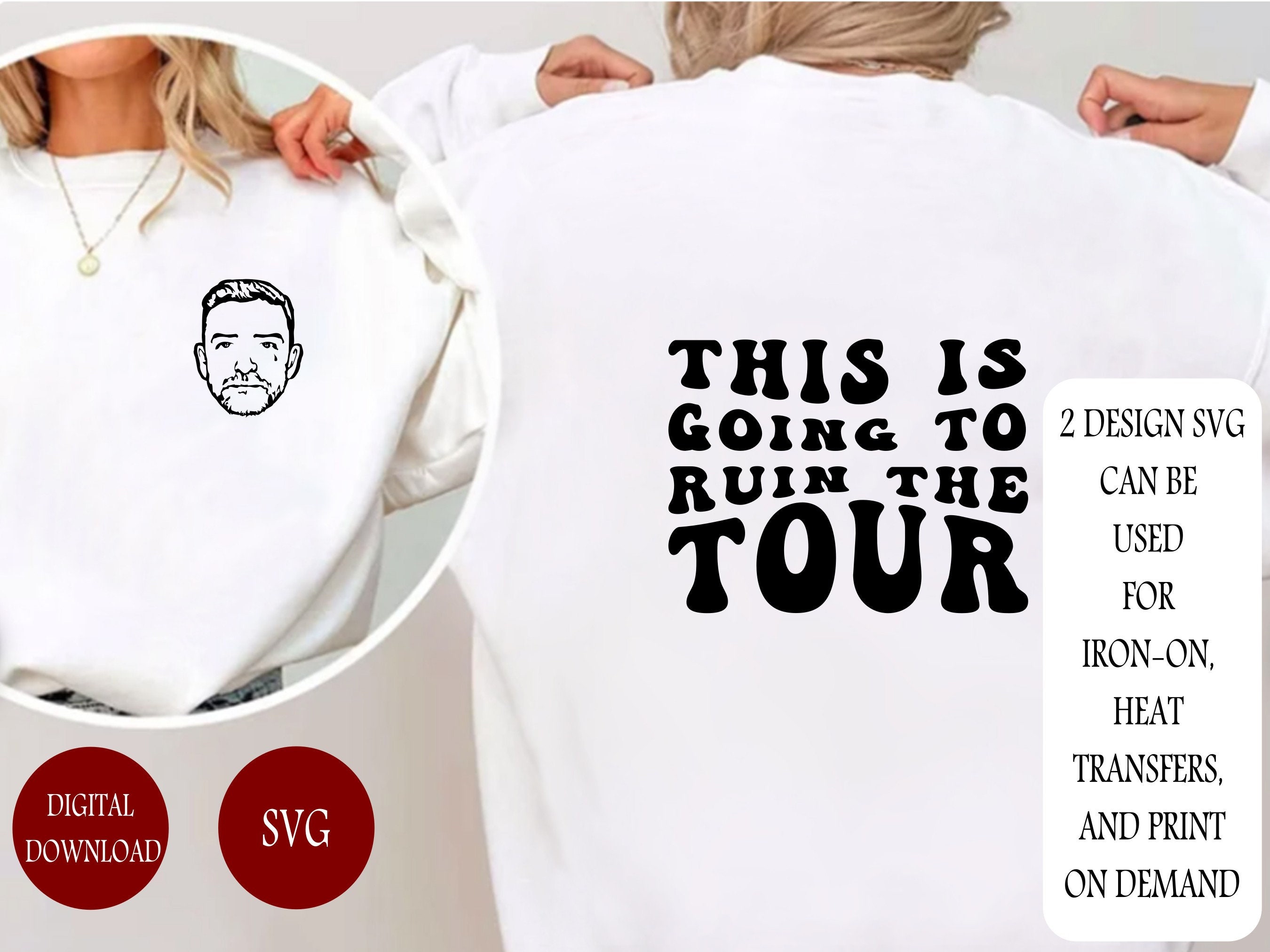 This is Going to Ruin the Tour SVG, Justin Timberlake DWI Mugshot Svg ...