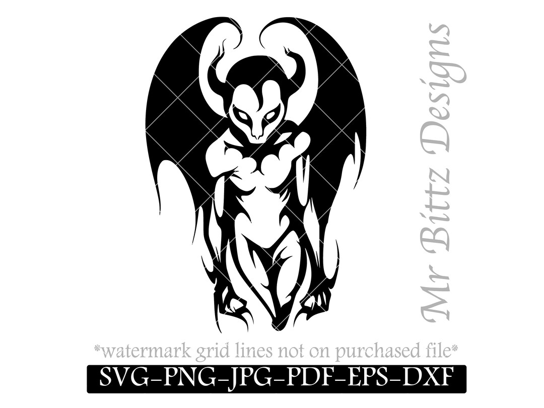 Demon Svg, DIY Devil Graphic, Devilish Art, Edgy Crafting, Cheeky Satan ...