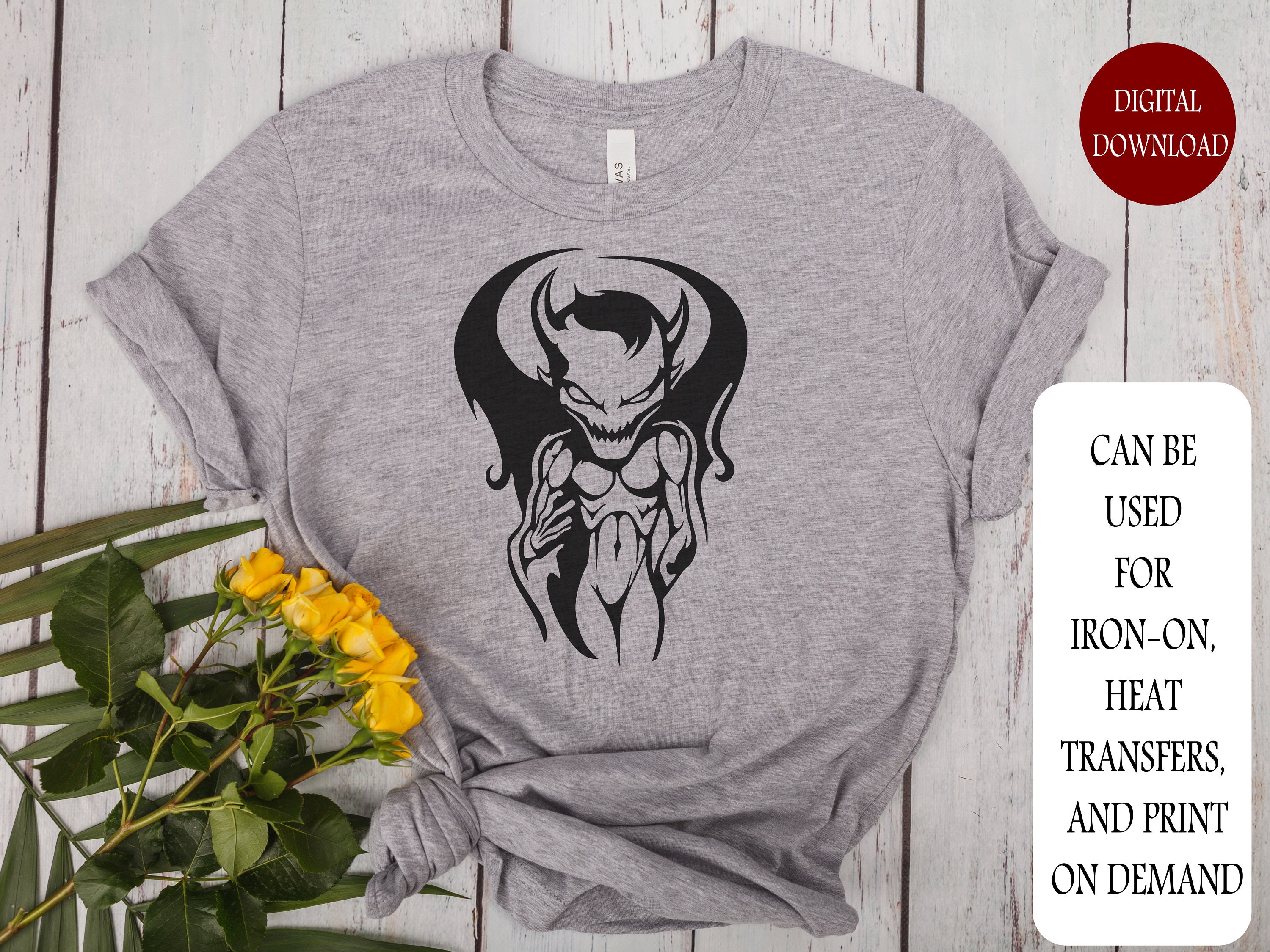 Demon Svg, DIY Devil Graphic, Devilish Art, Edgy Crafting, Cheeky Satan ...