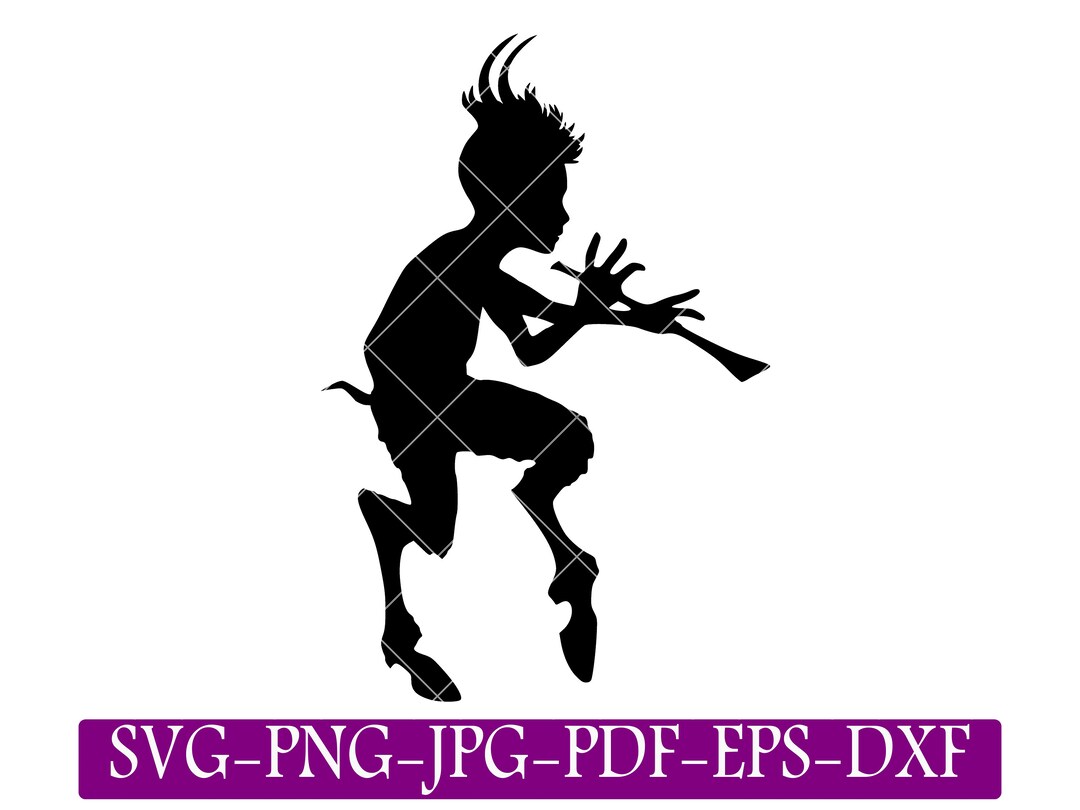Satyr SVG DIY Transfer Sticker Iron on Fairy Graphic - Etsy