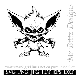 Goblin SVG, Mischievous Gremlin, Evil Imp, Hobgoblin, Troll, Puck ...