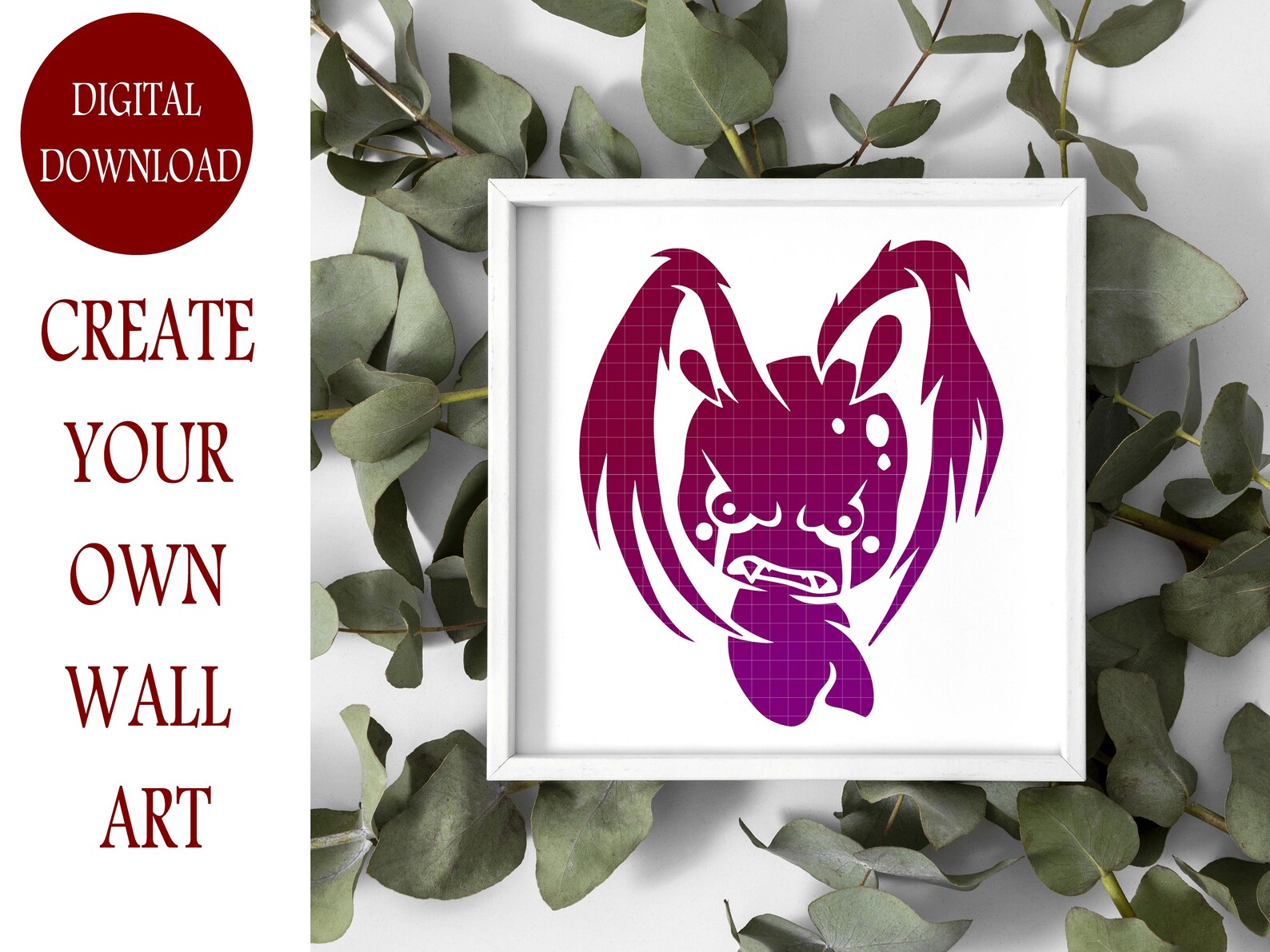 Bad Bunny SVG, Evil Rabbit Silhouette JPG, Creepy Cottontail EPS, Grim ...