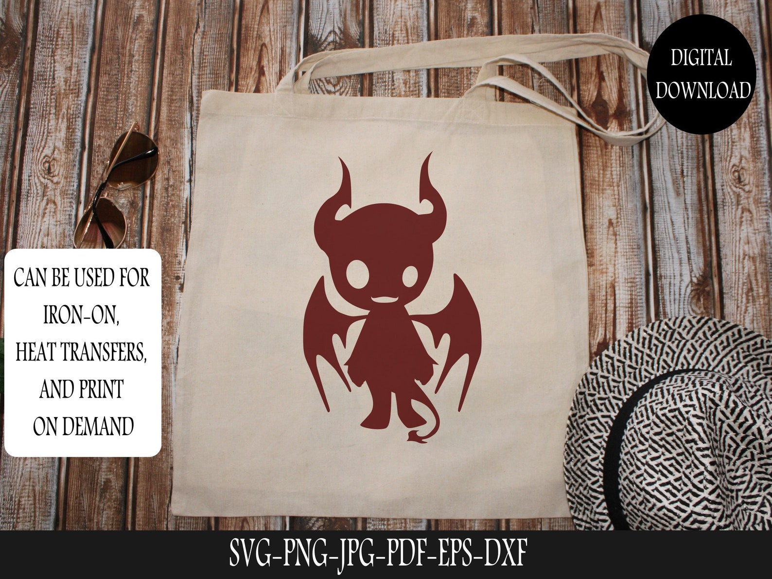 Imp Svg, DIY Devil Graphic, Devilish Art, Edgy Crafting, Cheeky Baby ...