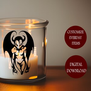 Demon Svg, DIY Devil Graphic, Devilish Art, Edgy Crafting, Cheeky Satan ...