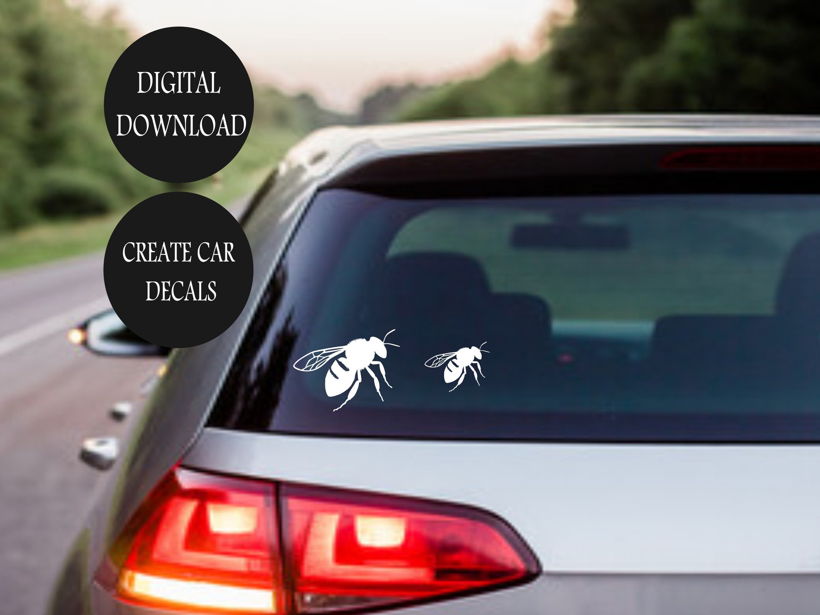 Bee Silhouette Svg, Honey Bee Clipart, Bumble Bee Pdf, Save the Bees File for Cricut, Bee Kind ...