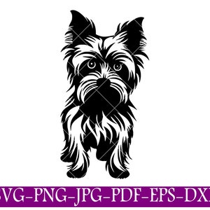 Yorkie SVG Digital Download Cute Dog Image Yorkie Lover DIY - Etsy