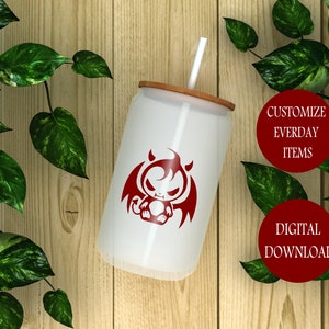 Demon Baby SVG, Digital Download, Dark Nursery Decor, Demonic Infant ...