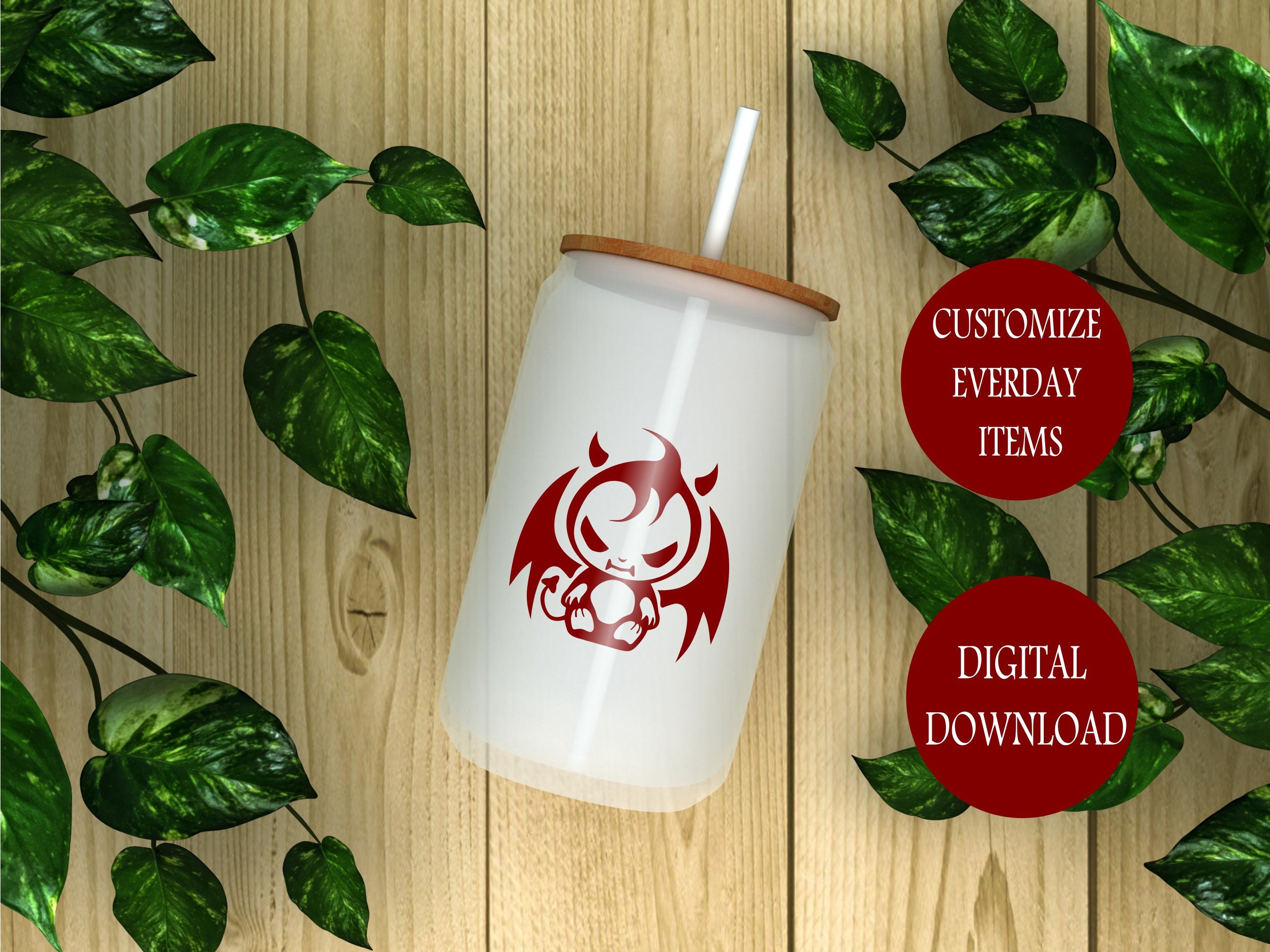 Demon Baby SVG, Digital Download, Dark Nursery Decor, Demonic Infant ...