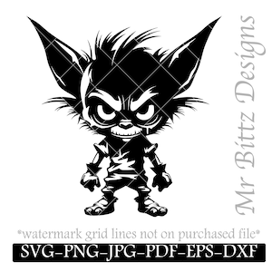 Goblin SVG, Mischievous Gremlin, Evil Imp, Hobgoblin, Troll, Puck ...