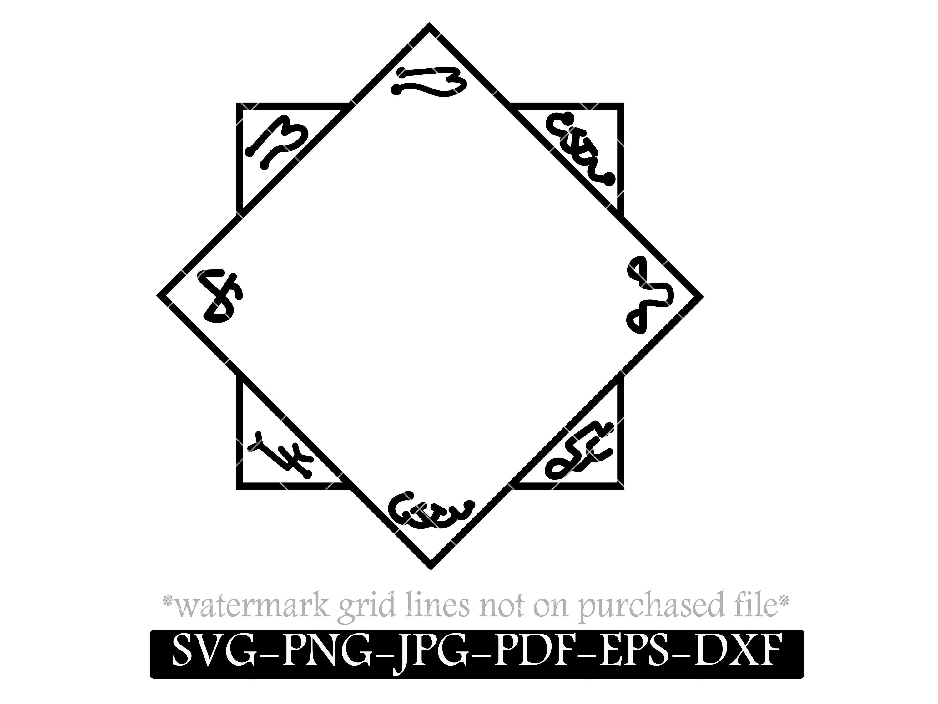 Alastair's Reaper Trap Symbol SVG, DIY Decal, Supernatural Symbol ...