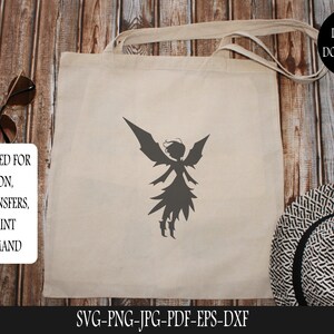 Dark Fairy SVG Evil Fairy Sprite Naiad Fae Faerie Pixie - Etsy