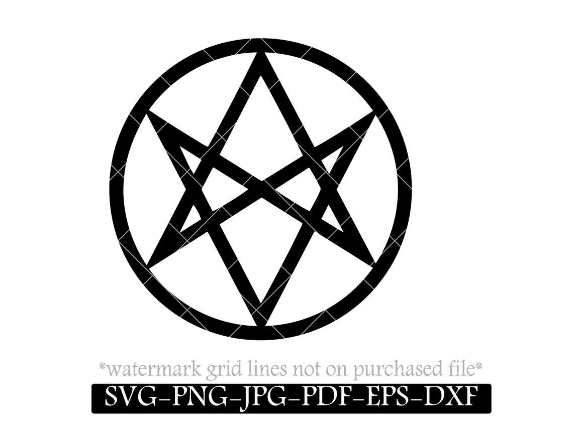Men of Letters Symbol SVG, DIY Decal, Supernatural Symbol, Digital ...