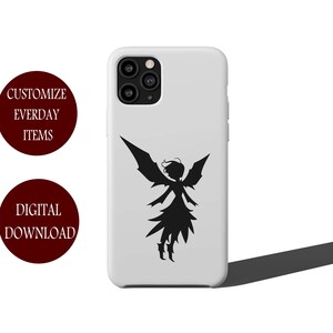 Dark Fairy SVG Evil Fairy Sprite Naiad Fae Faerie Pixie - Etsy