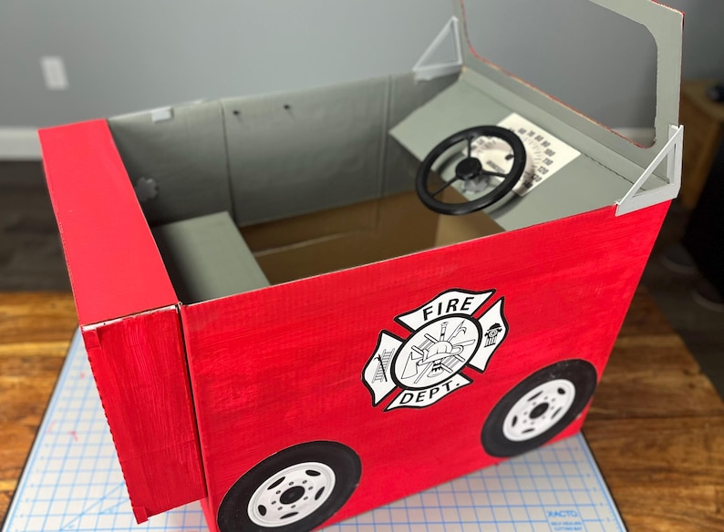 Firetruck DIY Kit - Etsy