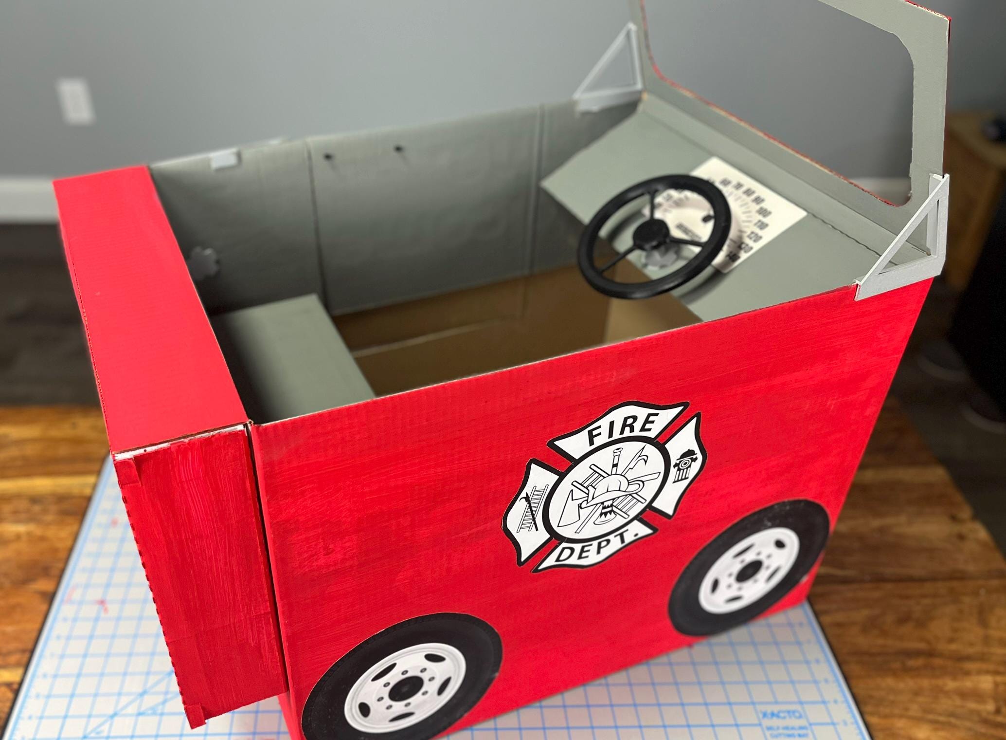 Firetruck DIY Kit - Etsy