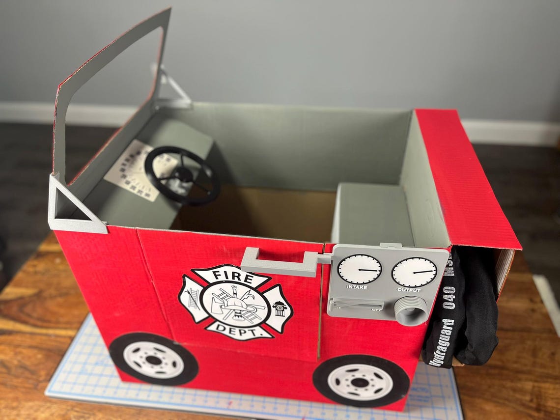 Firetruck DIY Kit - Etsy
