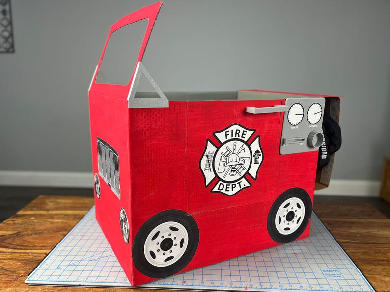 Firetruck DIY Kit - Etsy