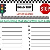 Road Trip License Plate Game, Printable, PDF - Etsy