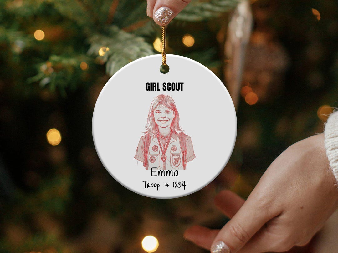 Personalized Girl Scout Keepsake Daisy Junior Cadette Ambassador Custom ...