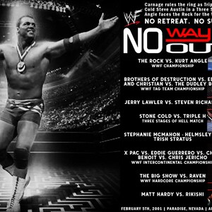 WWF No Way Out 2001 Blu Ray - Etsy