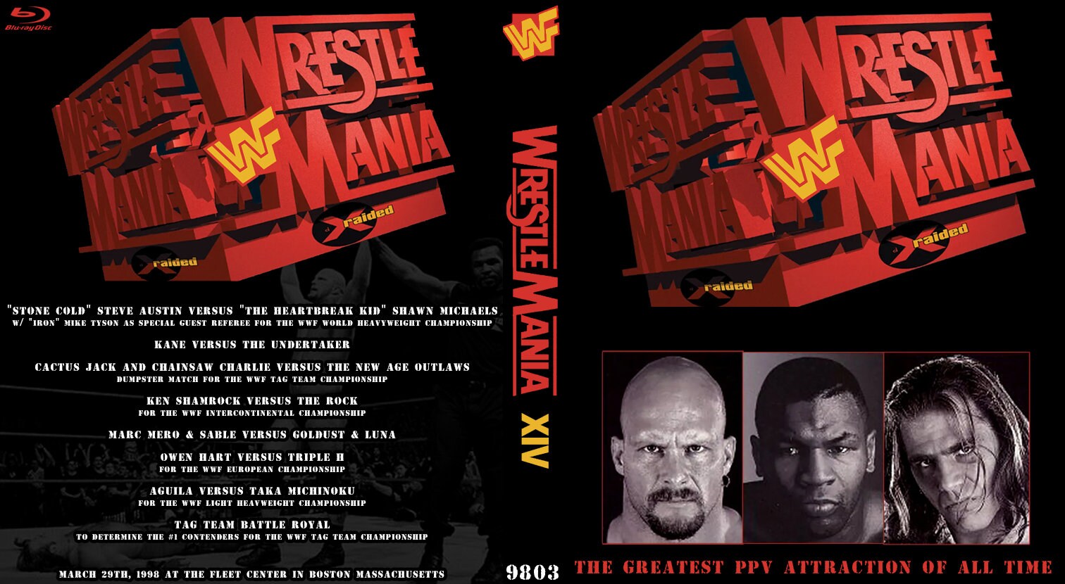 WWF Wrestlemania XIV Blu Ray - Etsy
