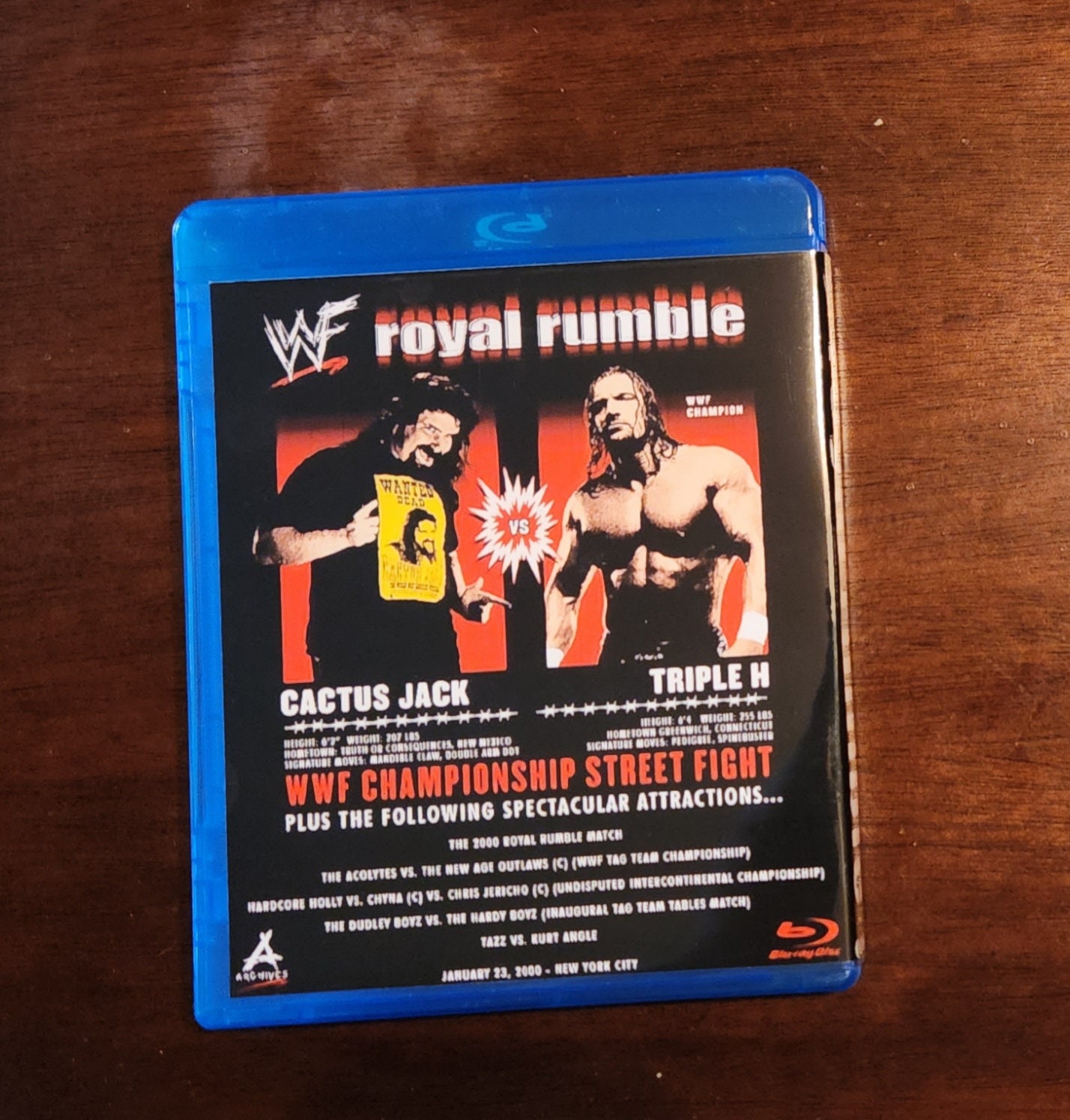 WWF Royal Rumble 2000 Blu Ray - Etsy