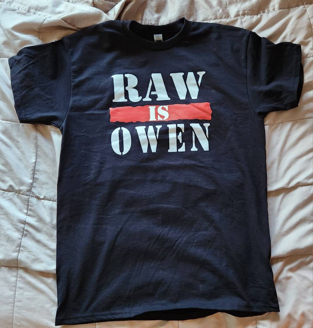 Raw is Owen WWF Owen Hart T Shirt (S-3XL) - Etsy
