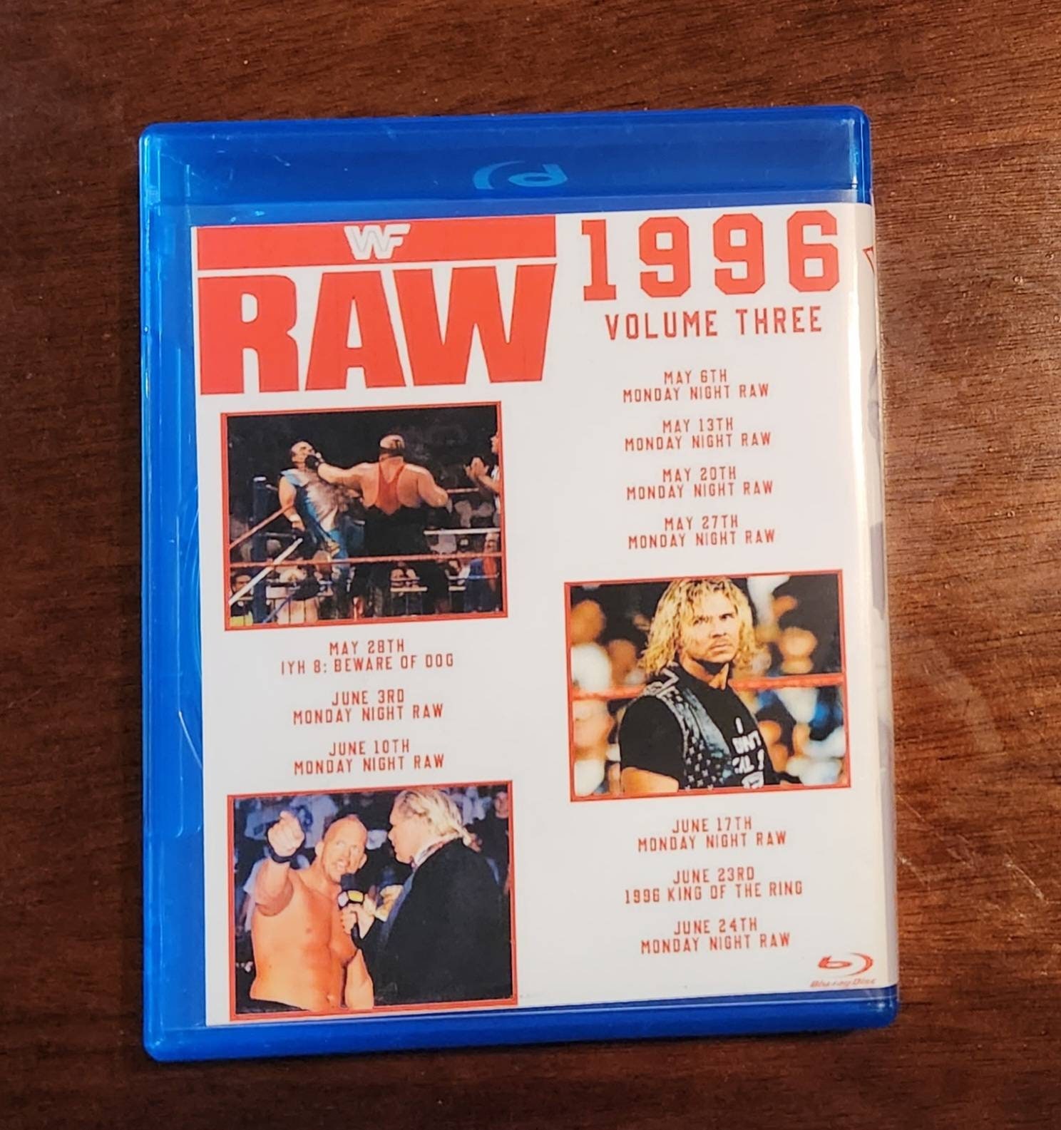 WWF 1996 Volume 3 Blu-ray Set - Etsy