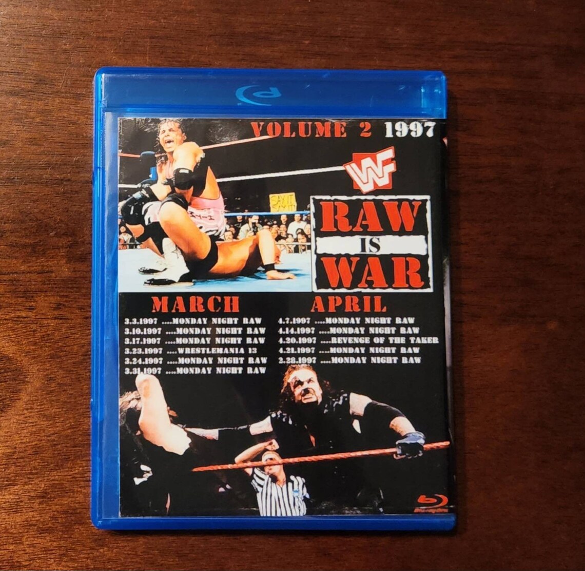 WWF 1997 Volume 2 Blu-ray Set - Etsy