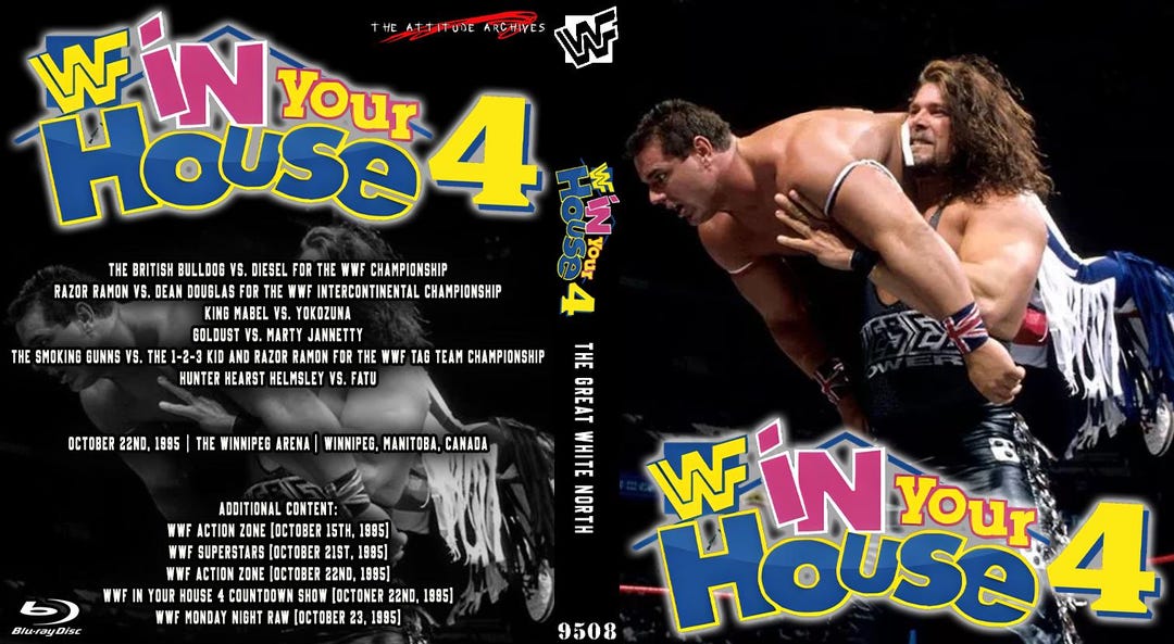 In Your House 4: the Great White North Blu Ray - Etsy