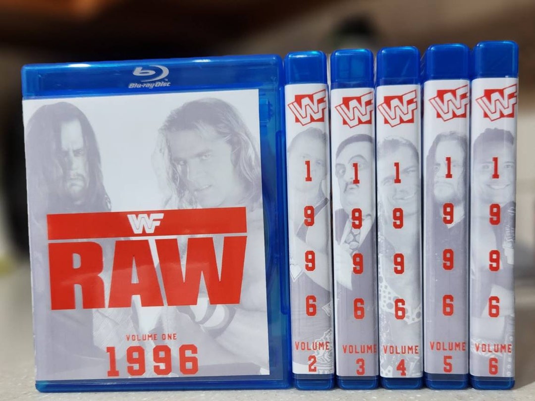 WWF 1996 Blu Ray Volumes 1-6 Complete Bundle - Etsy UK