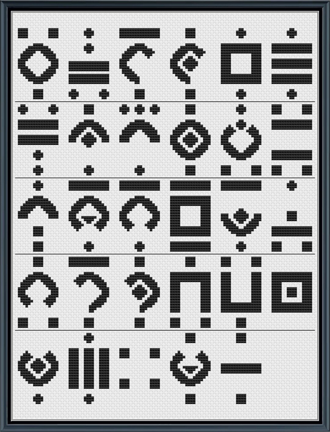 Krakoan Alphabet - X Men Cross Stitch PDF - Etsy