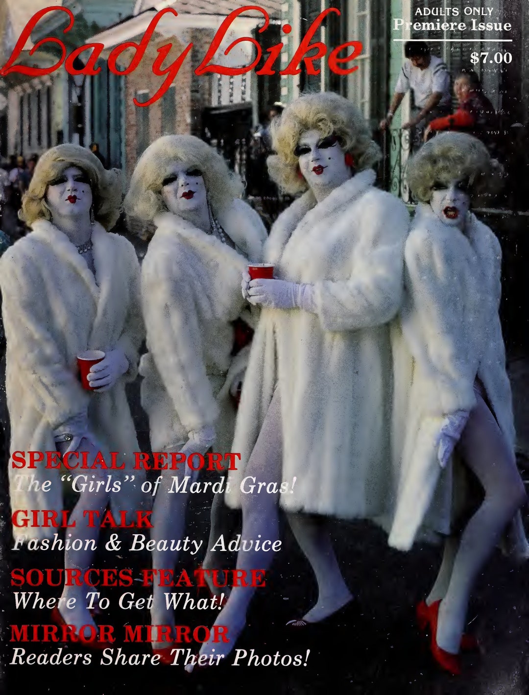 Ladylike Premiere Issue, 1987 Vintage Crossdressing Magazine ...