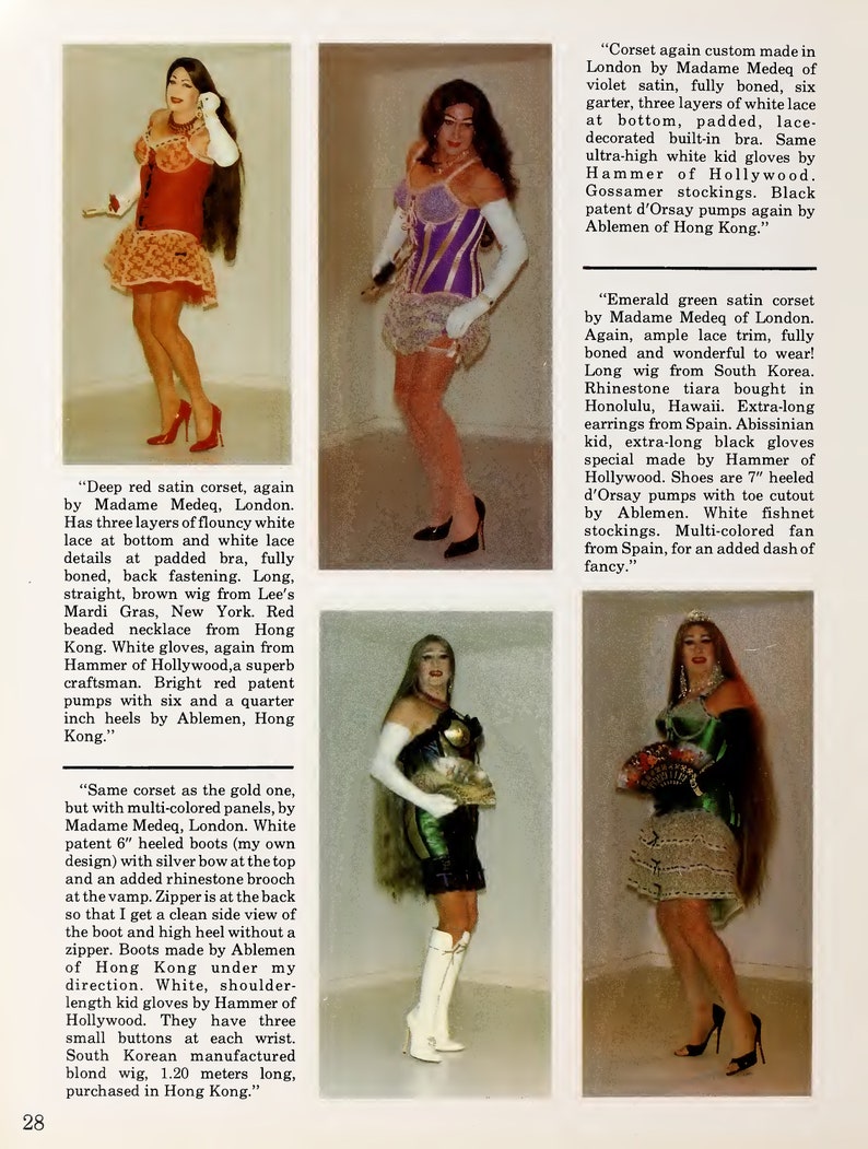 Ladylike Issue 4, 1989 Vintage Crossdressing Magazine Crossdressers ...