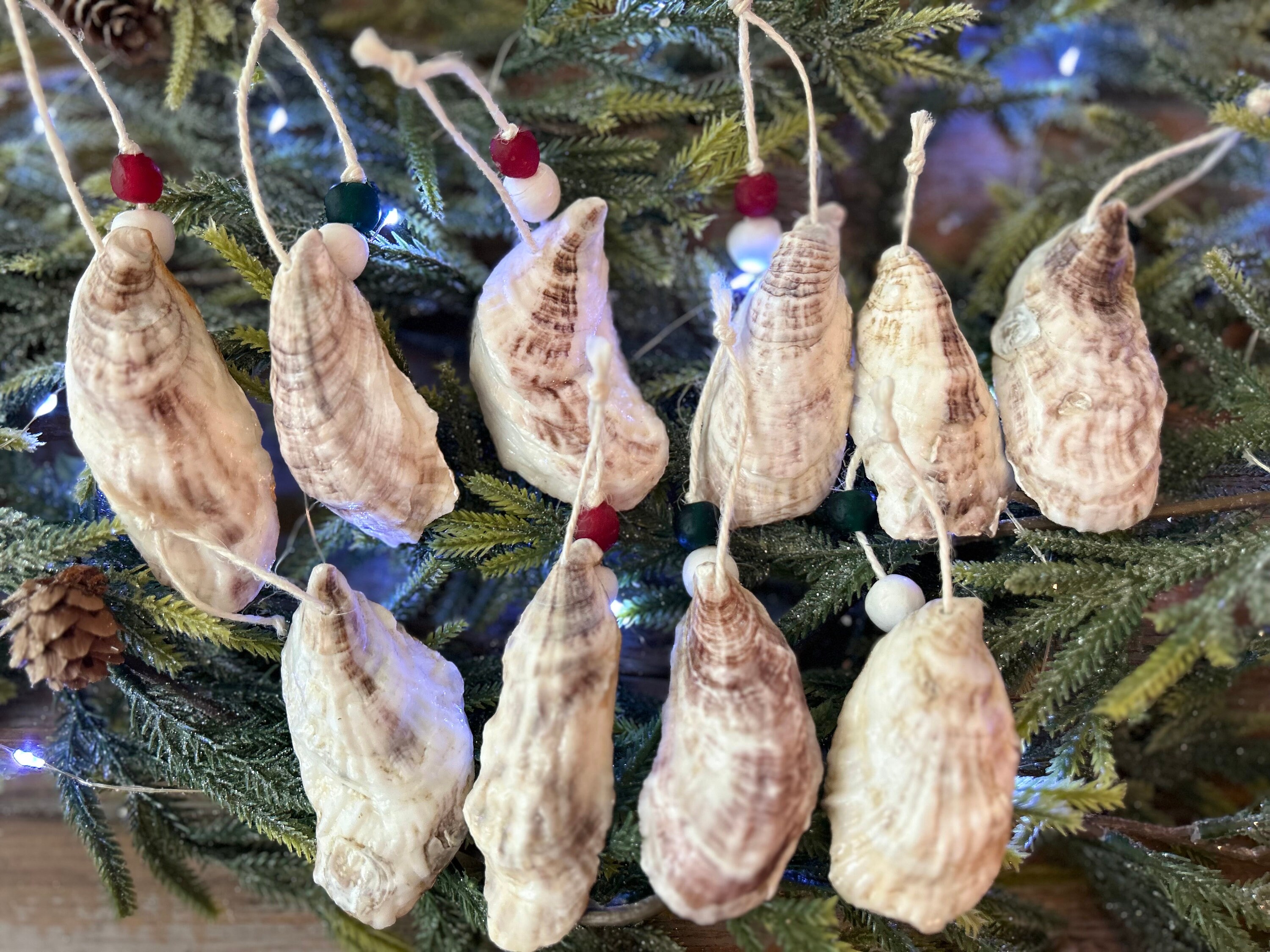 Nutcracker Oyster Shell Ornament Set of 10 - Etsy