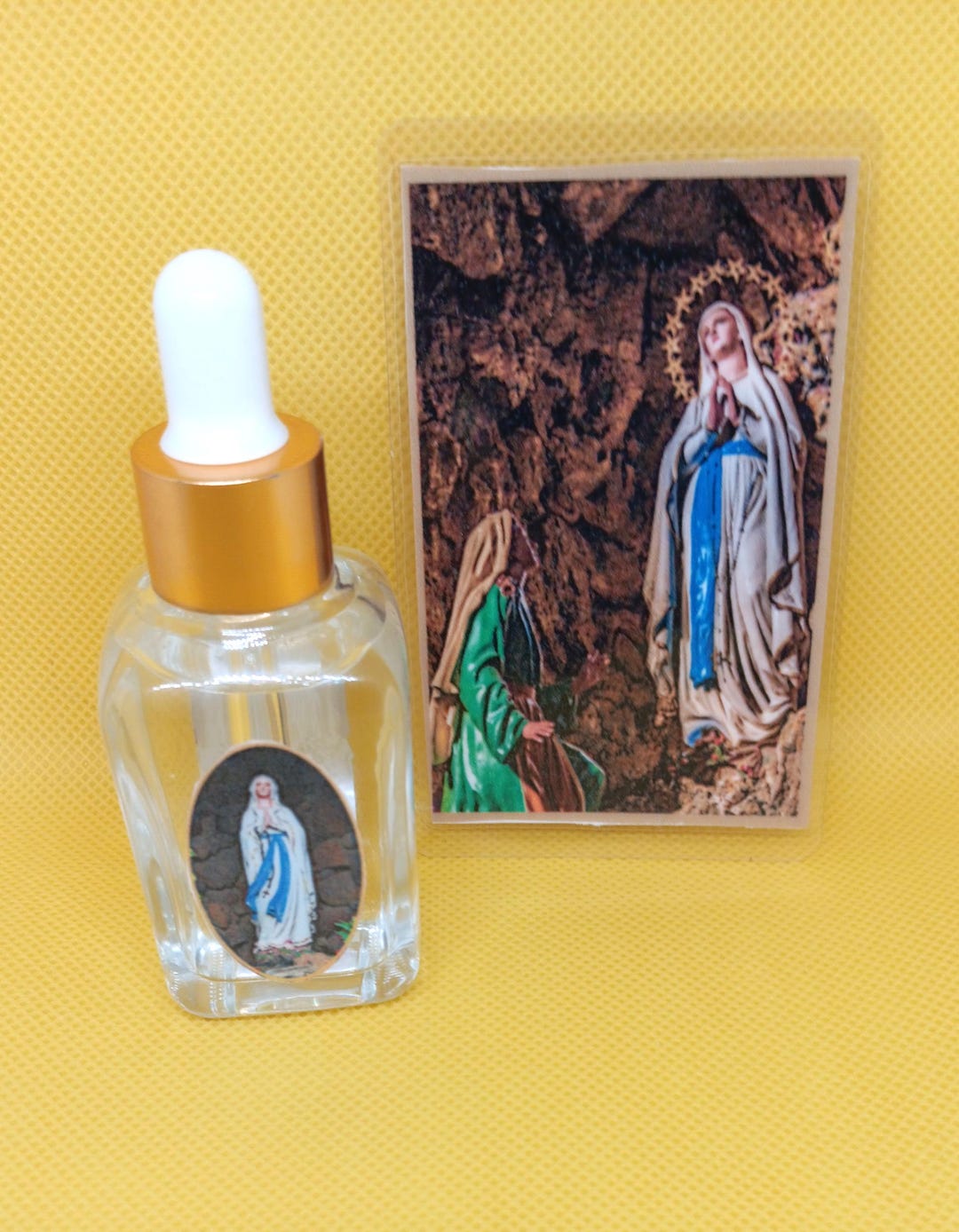Genuine Blessed Water From the Sacred Grotto at Lourdes With Prayer ...