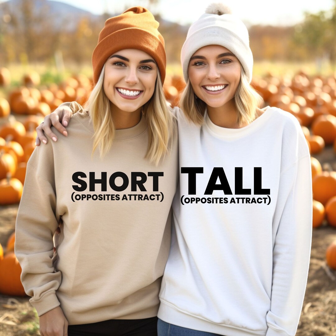 OPPOSITES Attract Best Friend Shirts, Funny Bestie Shirts, Best Friend ...