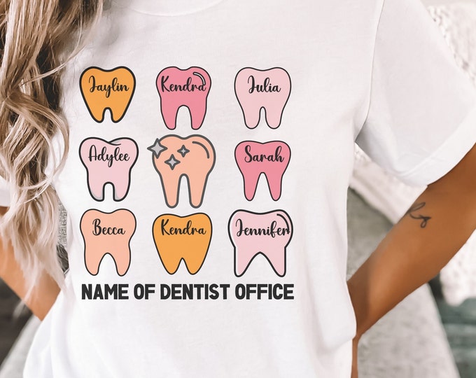 Dental Assistant Shirt, Dental Team Shirts, Dentist Day Shirt, Dentist ...