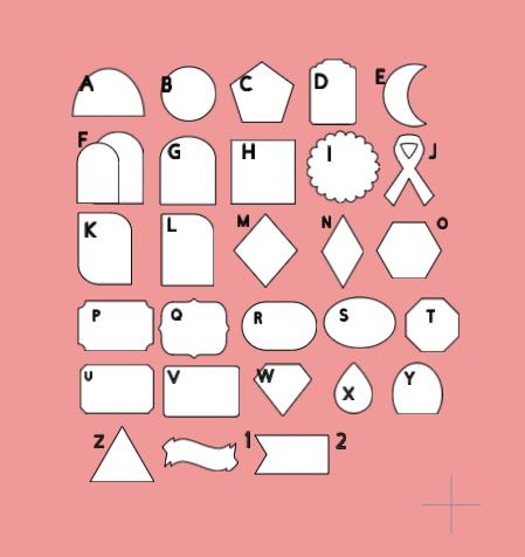 Fast Shipping! Plaque Cookie Cutters | Geometrical Cookie Shapes - Etsy