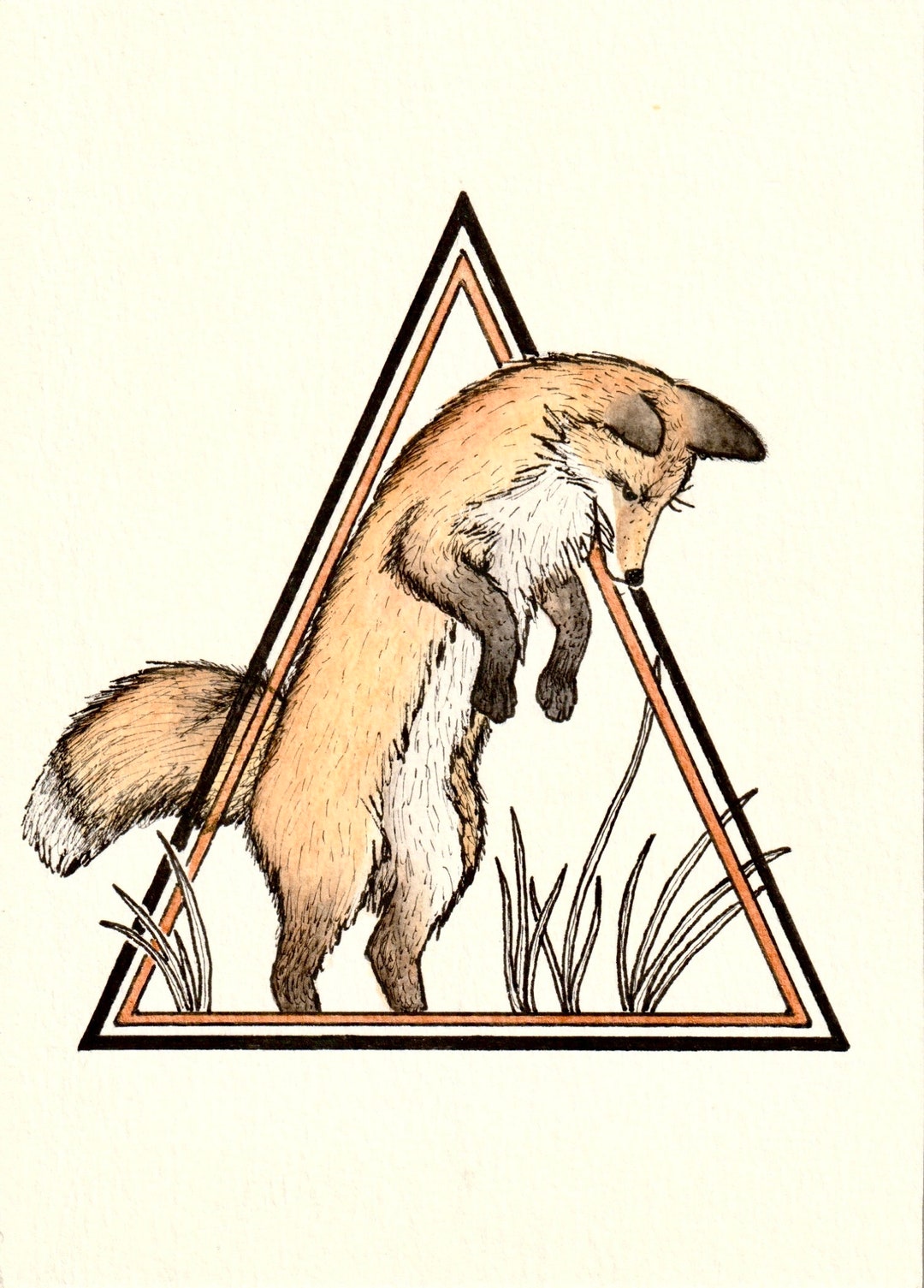 Foraging Fox - Etsy