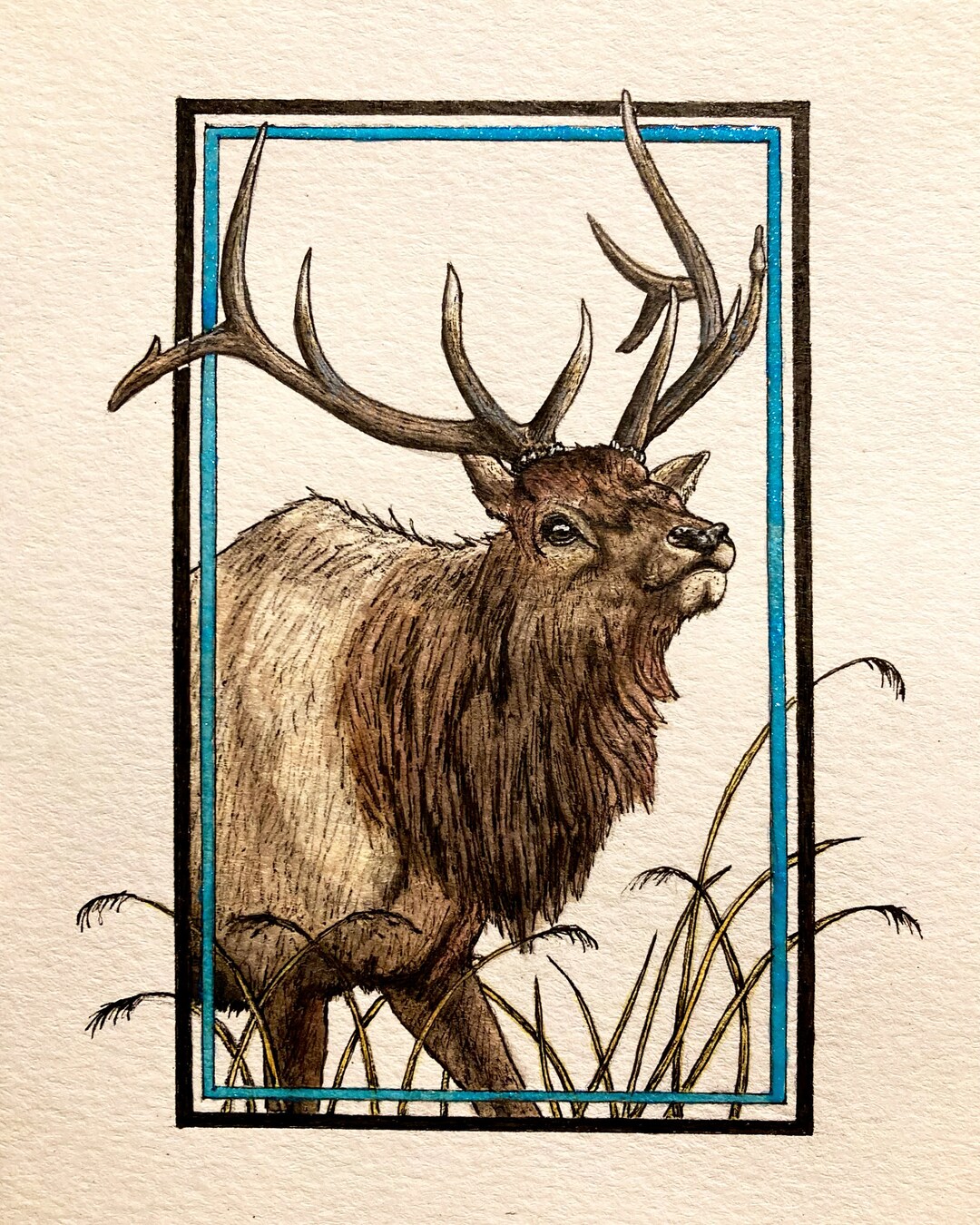 Enchanting Elk - Etsy