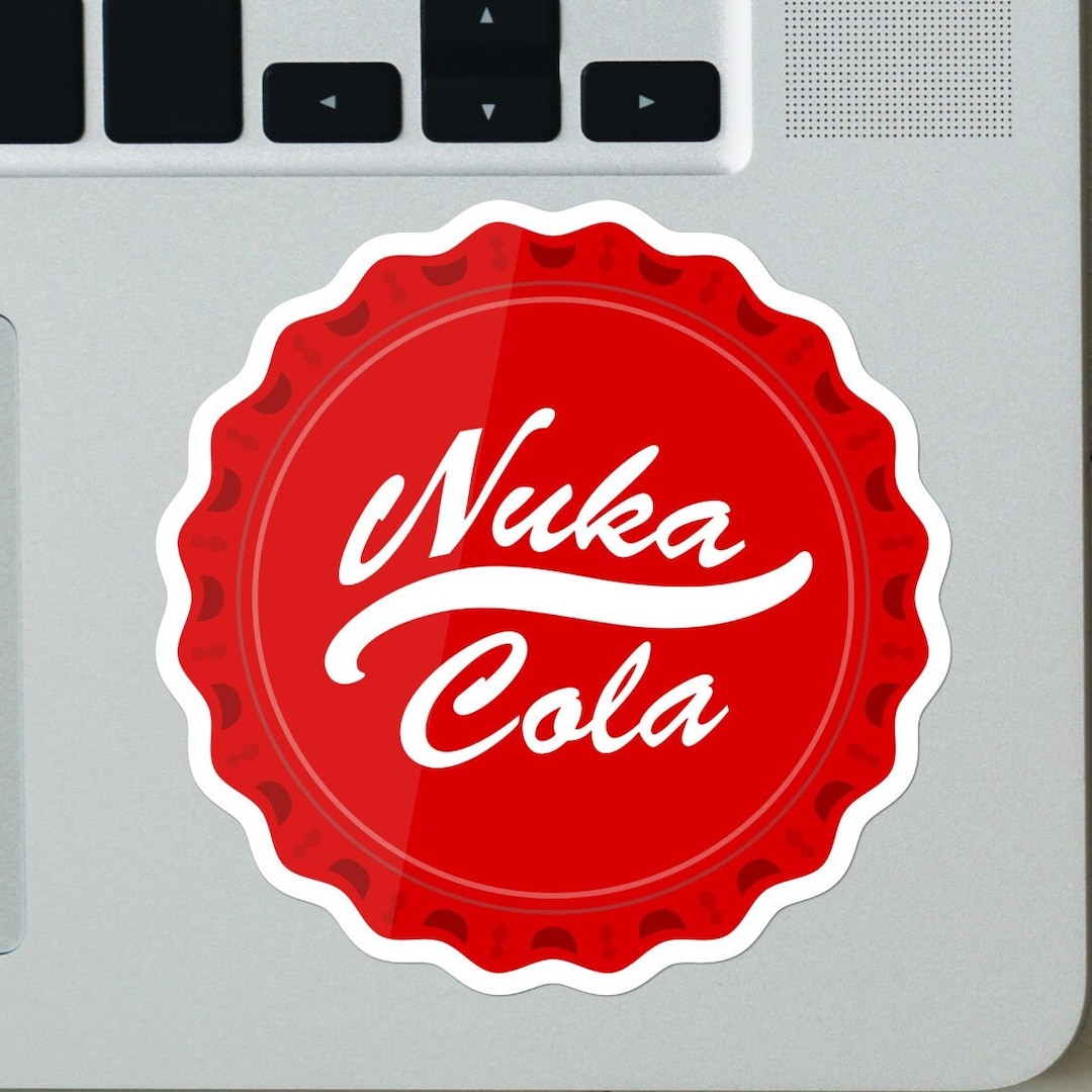 Nuka Cola Bottle Cap Sticker - for Gamers, Gifts for Him and Her, for ...
