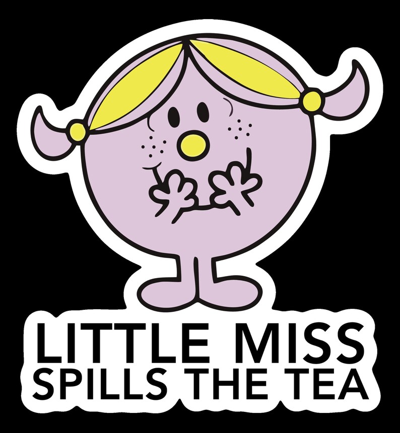 Little Miss Mental Health Sticker, Funny Stickers, Vinyl Stickers ...