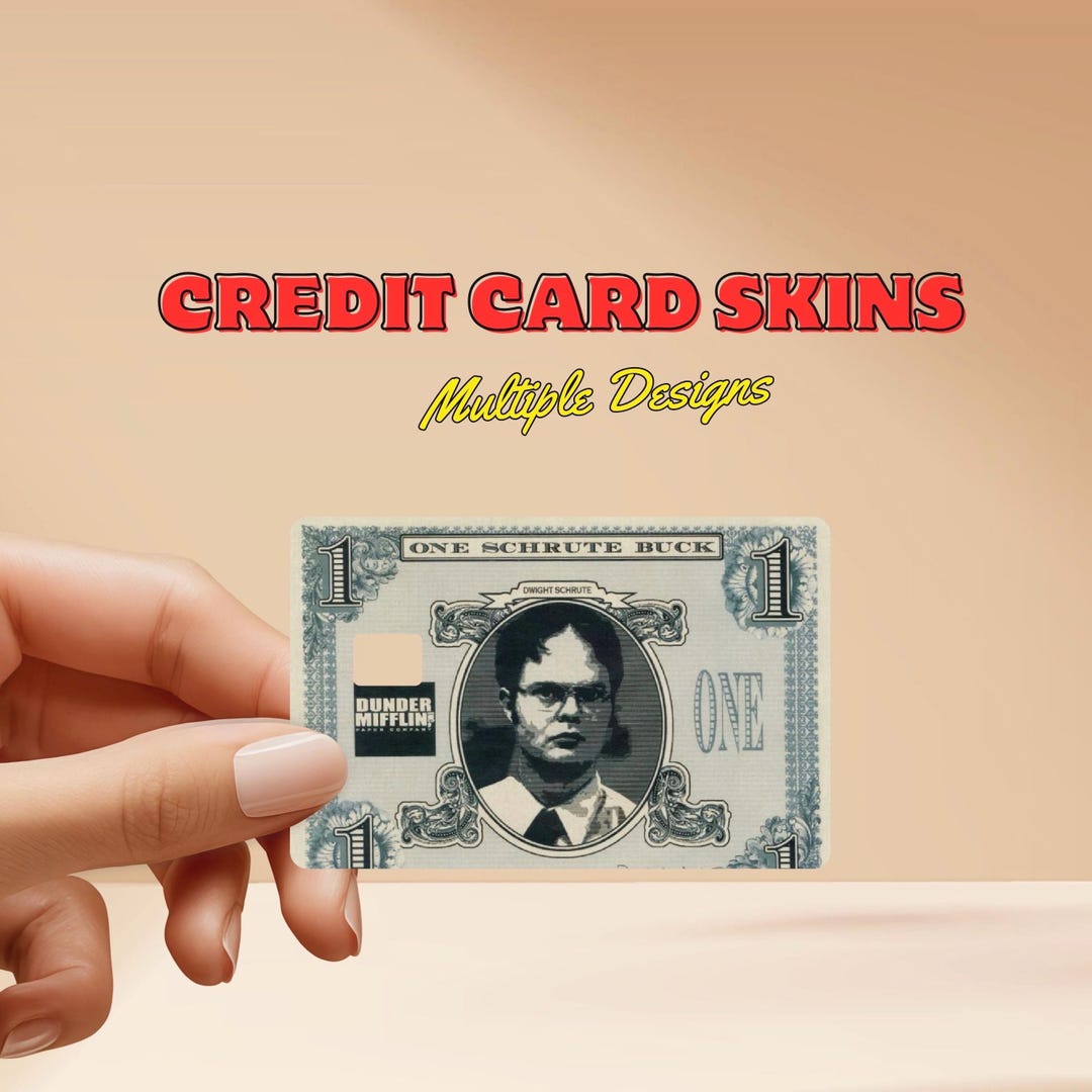 Schrute Bucks Debit or Credit Card Skin Vinyl Sticker Debit Card Skin ...